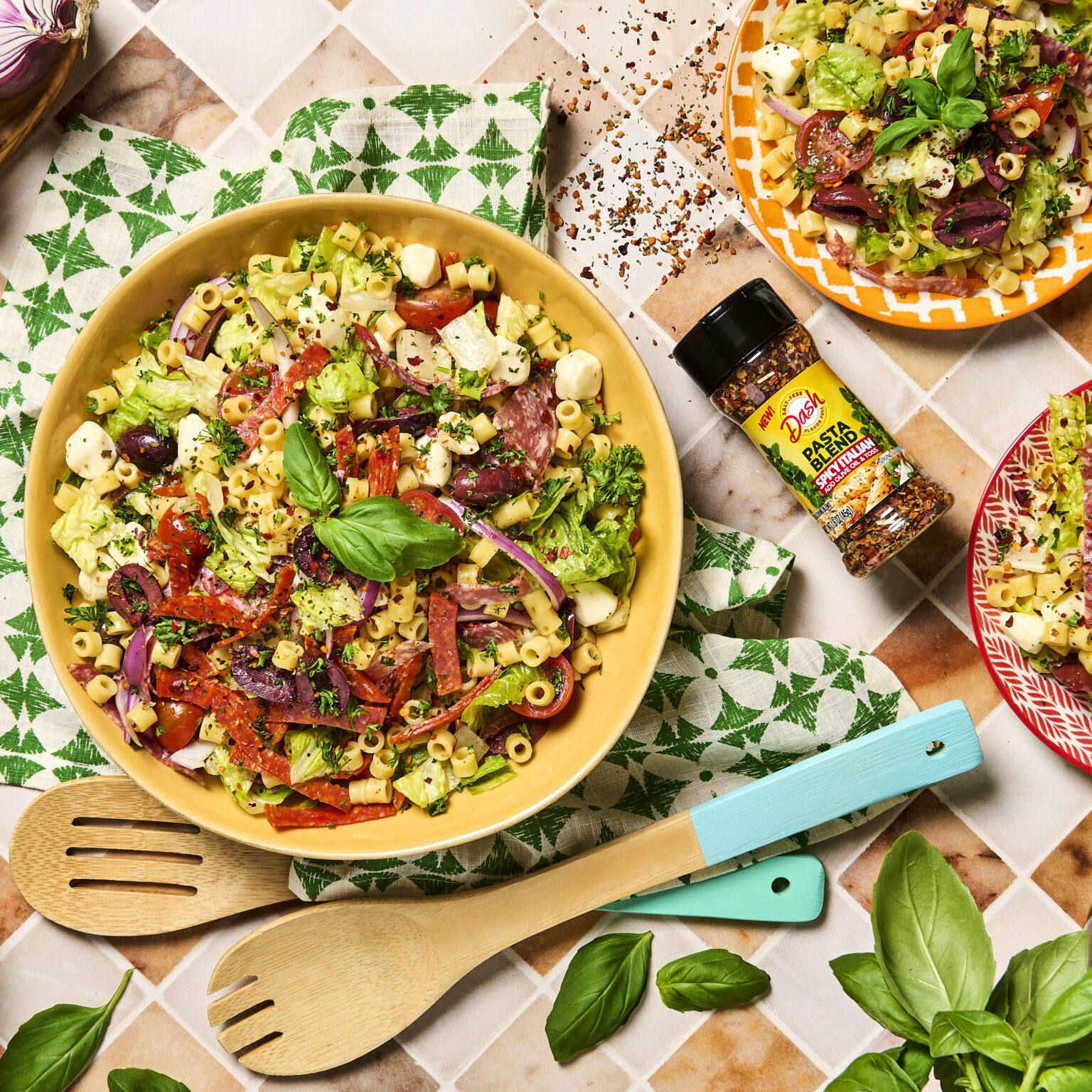 Italian Chopped Pasta Salad - Dash Salt-Free Products