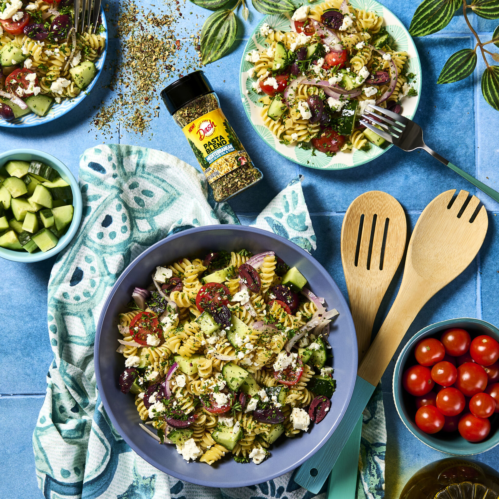 Mediterranean Pasta Salad - Dash Salt-Free Products